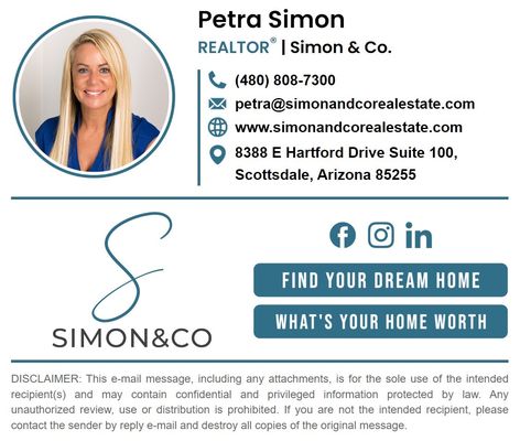 PETRA SIMON - SIMON AND CO REAL ESTATE - Updated August 2025 - Contact ...