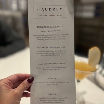 THE AUDREY KITCHEN + BAR - Updated January 2026 - 75 Photos & 37 ...