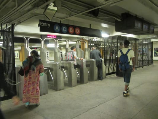 MTA - 145th Street Subway Station - A / C / B / D, W 145TH St, New York, NY, Transportation ...