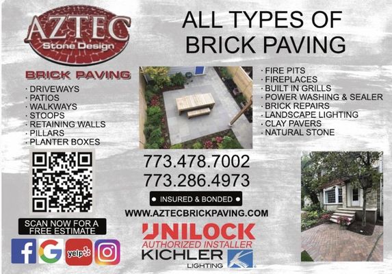 AZTEC STONE DESIGN BRICK PAVING - Updated June 2025 - 729 Photos & 48 ...