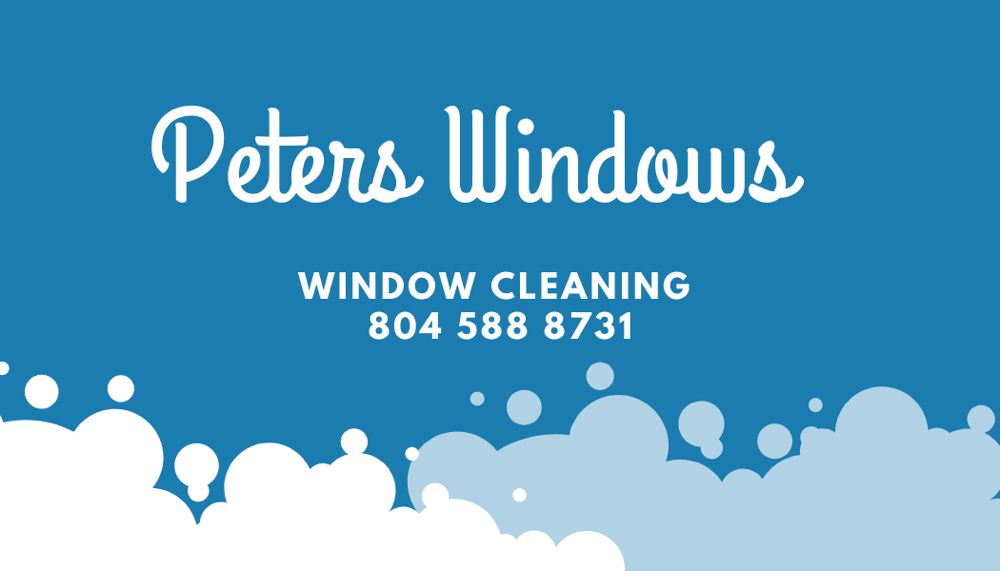 PETERS WINDOWS - Chester, Virginia - Window Washing - Phone Number - Yelp