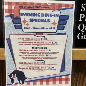 THE RIB TICKLER BARBEQUE - Updated July 2025 - 92 Photos & 190 Reviews ...