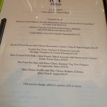FIELD - Updated November 2025 - 74 Photos & 46 Reviews - 41 West ...