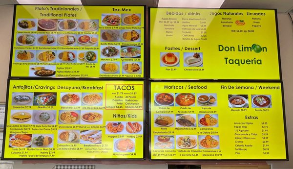 DON LIMON TAQUERIA - Updated October 2025 - 18 Photos & 50 Reviews ...