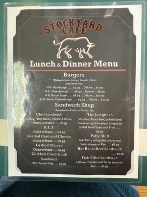 STOCKYARD CAFE - 1414 E Trail St, Dodge City, Kansas - Breakfast ...