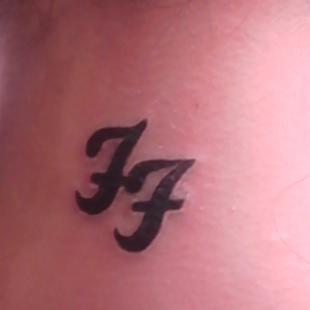 Foo Fighters Logo Tattoo