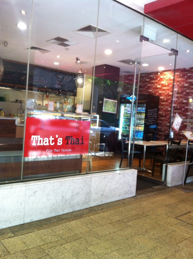 THAT’S THAI - 6 King St, Perth Western Australia, Australia - Thai ...