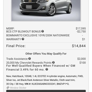 BOMMARITO CHEVROLET SOUTH - Updated December 2025 - 84 Reviews - 6127 S ...