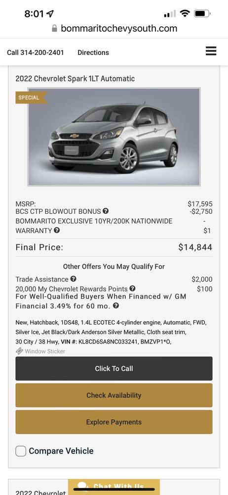 BOMMARITO CHEVROLET SOUTH - Updated December 2025 - 84 Reviews - 6127 S ...