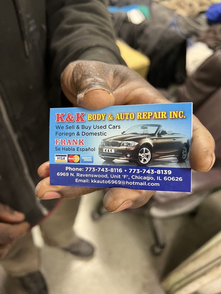 K & K AUTO RECONSTRUCTION - Updated December 2025 - 6969 N Ravenswood ...