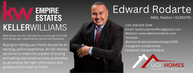 EDWARD RODARTE - KELLER WILLIAMS EMPIRE ESTATES - Contact Agent - 9483 ...