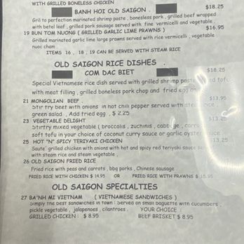 OLD SAIGON PHO RESTAURANT - Updated August 2025 - 224 Photos & 290 ...