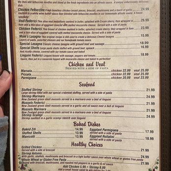 FEDERICI’S FAMILY RESTAURANT - Updated November 2024 - 435 Photos & 581 ...