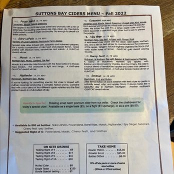 SUTTONS BAY CIDERS - Updated June 2025 - 234 Photos & 113 Reviews ...