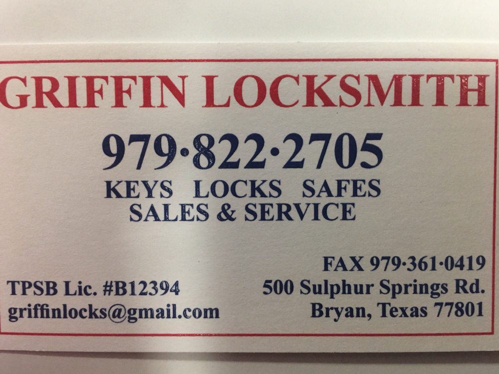 GRIFFIN LOCKSMITH & HARDWARE - Updated October 2025 - 33 Reviews - 500 ...