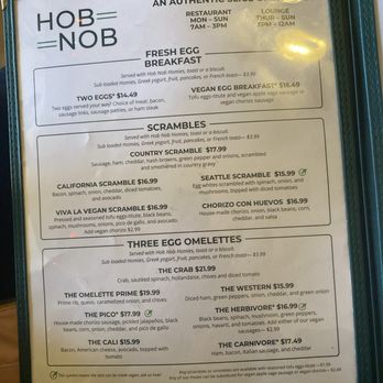 HOB-NOB RESTAURANT & LOUNGE - Updated June 2025 - 283 Photos & 437 ...