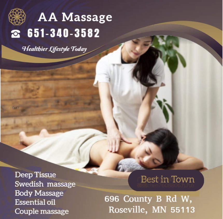 AA MASSAGE - Updated June 2025 - 17 Photos - 696 County B Rd W ...