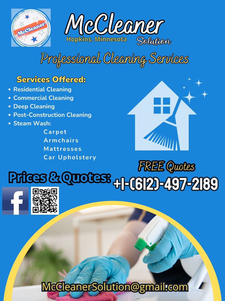 MC CLEANER SOLUTION - 939 11th Ave S, Hopkins, Minnesota - Home ...