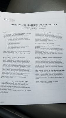 CALIFORNIA EMPLOYMENT DEVELOPMENT DEPARTMENT - Updated November 2025 ...