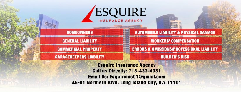ESQUIRE INSURANCE AGENCY - Updated May 2026 - 45-01 Northern Blvd, Long ...