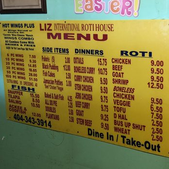 LIZ INTERNATIONAL ROTI HOUSE - Updated December 2025 - 66 Photos & 69 ...