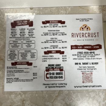 RIVERCRUST DELI - Updated November 2024 - 225 Photos & 235 Reviews ...