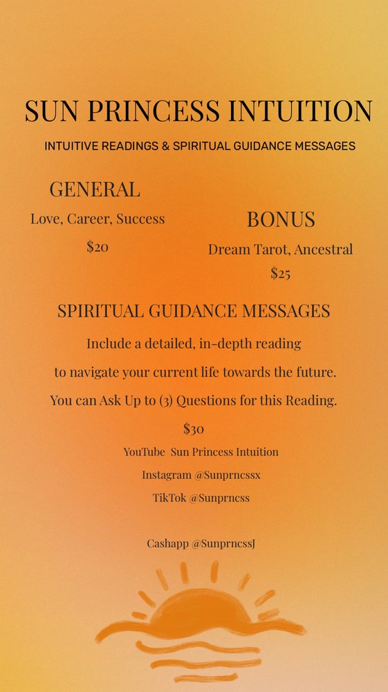 SUN PRINCESS INTUITION - Updated June 2025 - Atlanta, Georgia - Psychic ...