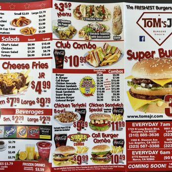 TOM’S JR BURGERS - Updated November 2024 - 91 Photos & 135 Reviews ...