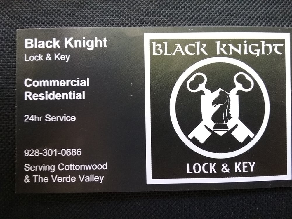 BLACK KNIGHT LOCK & KEY - Updated July 2025 - Cottonwood, Arizona ...