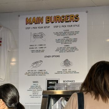 MAIN BURGER - Updated February 2025 - 64 Photos & 28 Reviews - 161 W ...