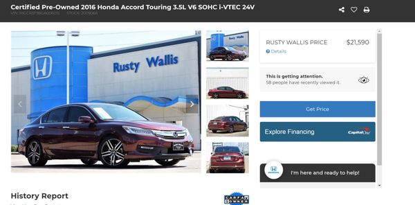 RUSTY WALLIS HONDA - Updated December 2025 - 36 Photos & 243 Reviews ...