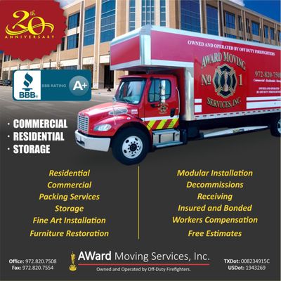 AWARD MOVING SERVICES - Updated September 2025 - 62 Photos & 22 Reviews ...