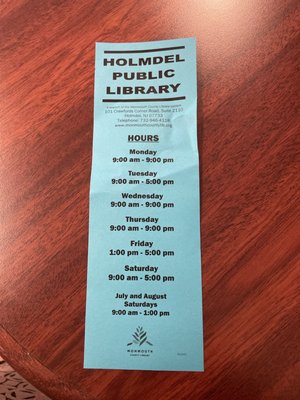 MONMOUTH COUNTY LIBRARY - HOLMDEL - Updated September 2025 - 13 Photos ...