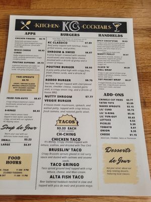 KC’S KITCHEN & COCKTAILS - Updated October 2025 - 10 Photos - 1202 S ...