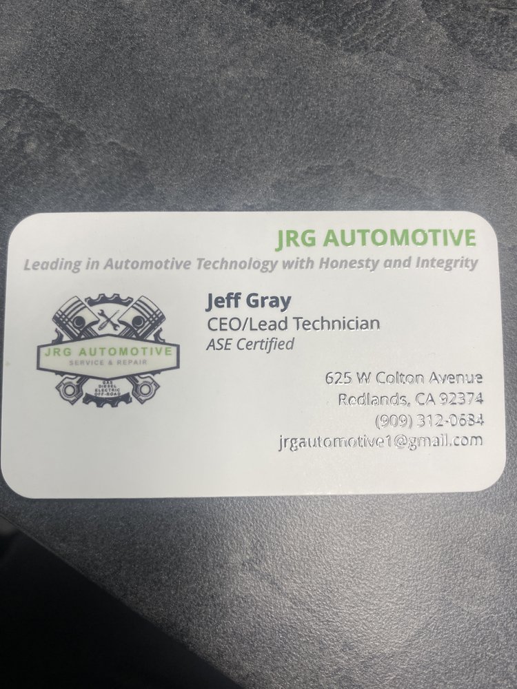 JRG AUTOMOTIVE - Updated October 2025 - 625 W Colton Ave, Redlands ...