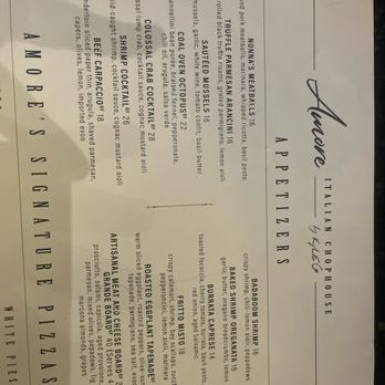 AMORE ITALIAN CHOPHOUSE - Updated December 2025 - 64 Photos & 72 Reviews - 10200 SW Discovery Wy ...