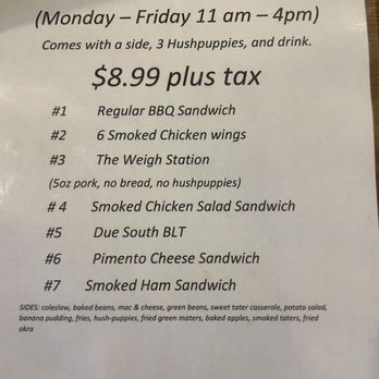 DUE SOUTH BBQ - Updated March 2025 - 197 Photos & 32 Reviews - 4521 ...