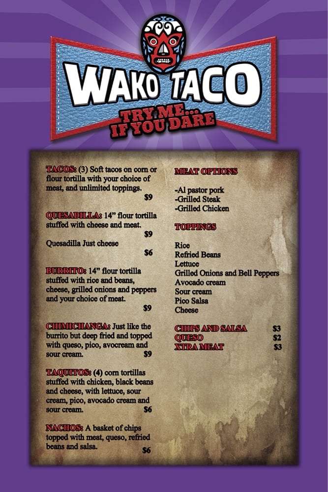 WAKO TACO - Updated May 2025 - 14 Photos & 15 Reviews - 480 S Ronald ...