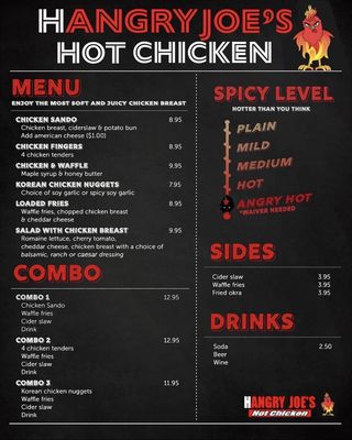 HANGRY JOE’S HOT CHICKEN - Updated July 2025 - 102 Photos & 112 Reviews ...