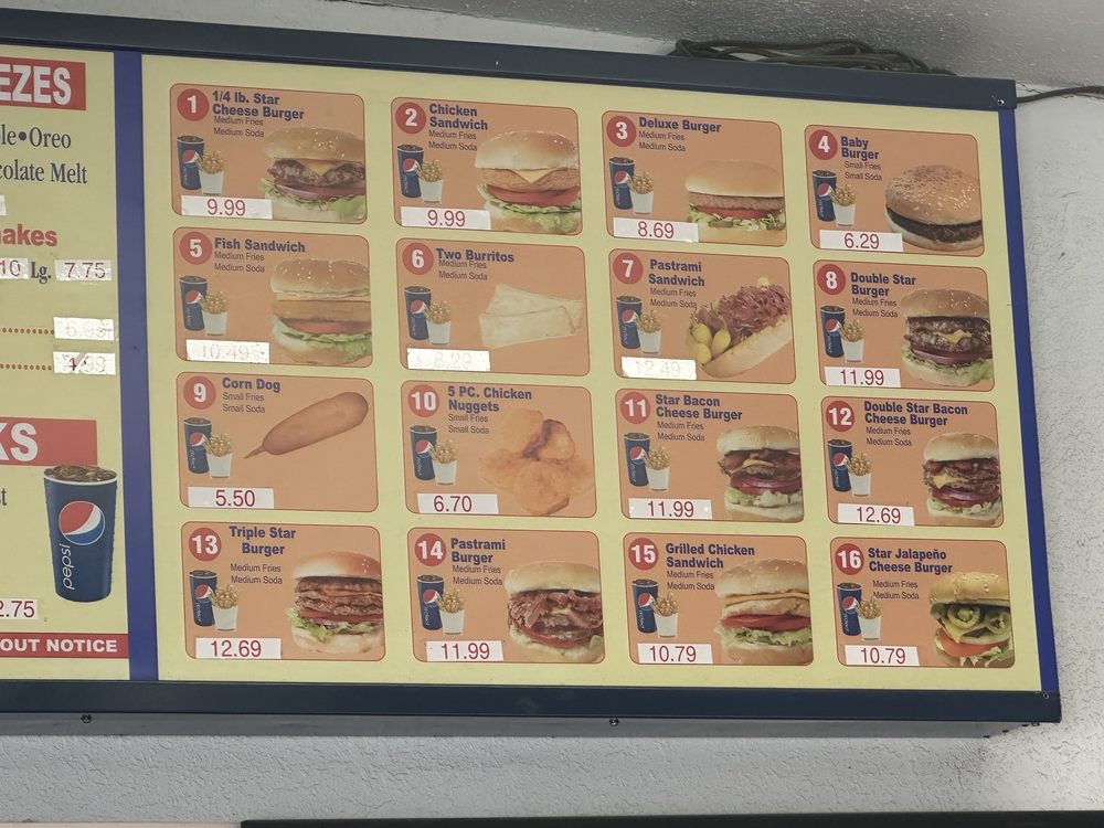 STAR BURGER - Updated October 2025 - 17 Reviews - 296 Oller St, Mendota ...