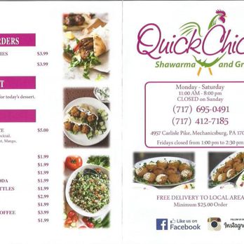 QUICK CHICK SHAWARMA AND GRILL - Updated August 2025 - 104 Photos & 97 ...