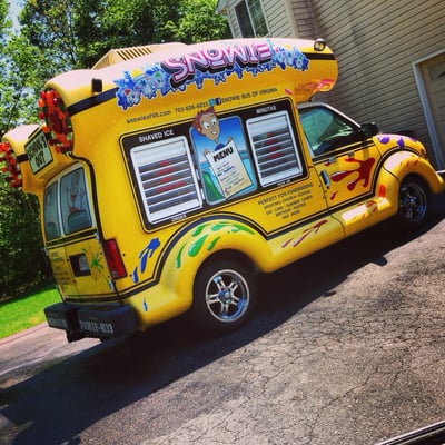 SNOWIE BUS - Updated August 2025 - Manassas, Virginia - Shaved Ice ...