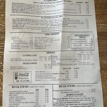 FRONTIER - Updated January 2025 - 1758 Photos & 2620 Reviews - 2400 ...