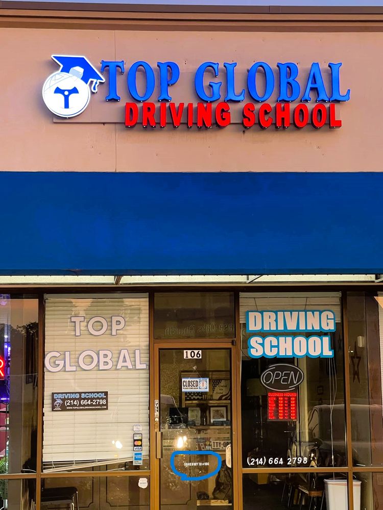 TOP GLOBAL DRIVING SCHOOL - Updated January 2026 - 5848 S State Hwy 78 ...