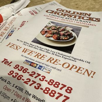 GOLDEN CHOPSTICKS - Updated January 2026 - 17 Reviews - 9420 College ...