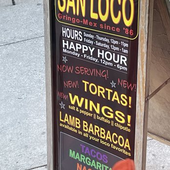 SAN LOCO - Updated October 2025 - 52 Photos & 38 Reviews - 111 Ave C ...