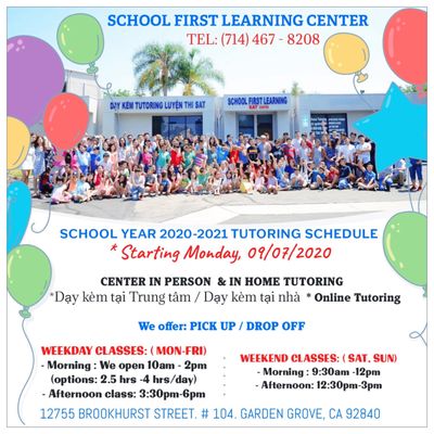 SCHOOL FIRST LEARNING CENTER - Updated October 2025 - 321 Photos ...