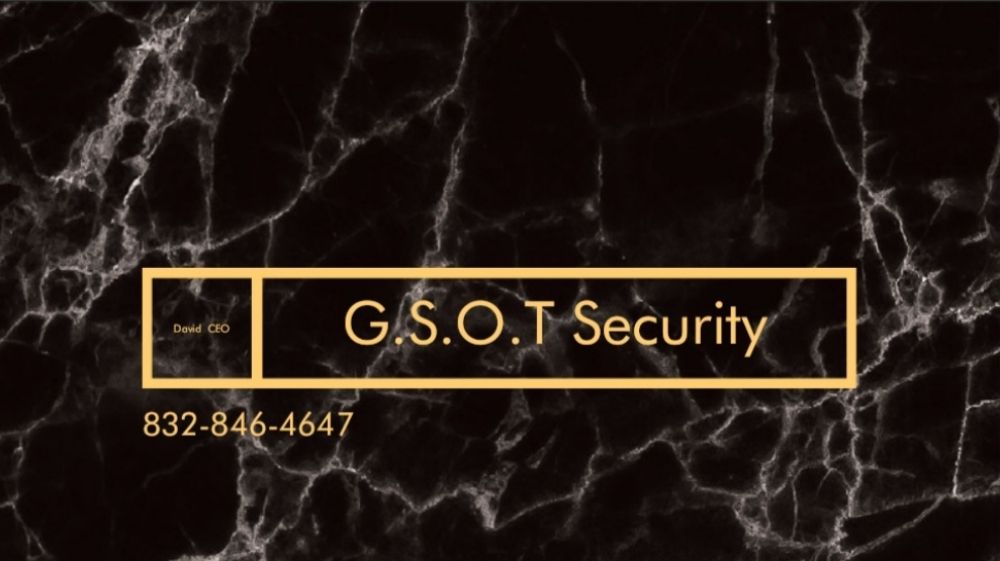 GSOT SECURITY - Updated September 2025 - Houston, Texas - Security ...