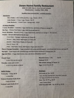 DOWN HOME FAMILY RESTAURANT - Updated December 2025 - 23 Reviews - 1515 ...