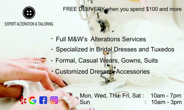 EXPERT ALTERATION AND TAILORING - Updated December 2025 - 68 Photos & 15 Reviews - 1938 Collier ...
